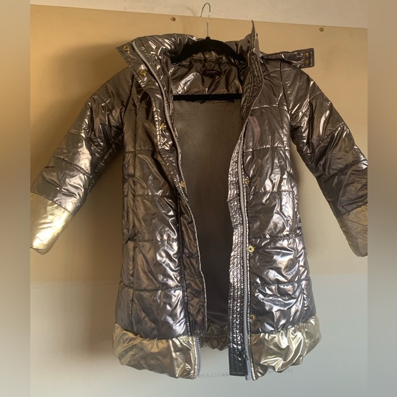 Imoga | Jackets & Coats | Imoga Vicky Quilted Metallic Gold Girls Coat ...